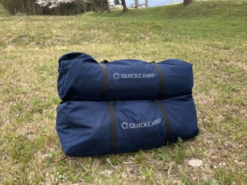 QUICKCAMP TCワンポールテントを徹底レビュー｜設営のコツと使用感まとめ | キャンプギア紹介始めますた。