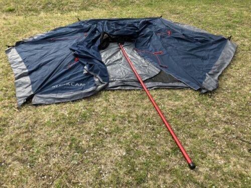 QUICKCAMP TCワンポールテントを徹底レビュー｜設営のコツと使用感まとめ | キャンプギア紹介始めますた。